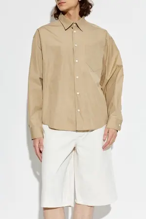 AMI Paris Oversize' Shirt - Beige
