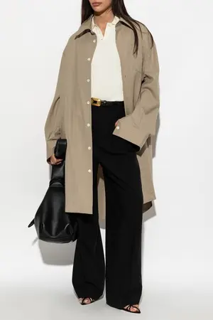 AMI Paris Shirt-style Dress - Beige