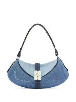 GANNI Denim Shoulder Bag