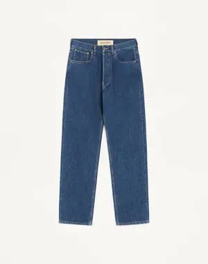 Valentino Garavani Pants With Vgold - Denim