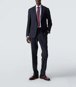 Thom Sweeney Wool Suit - Blue