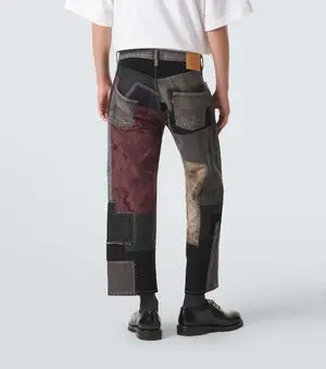 Junya Watanabe X Levi's® Patchwork Wide-leg Jeans