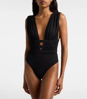 Alaïa Shirred Bodysuit