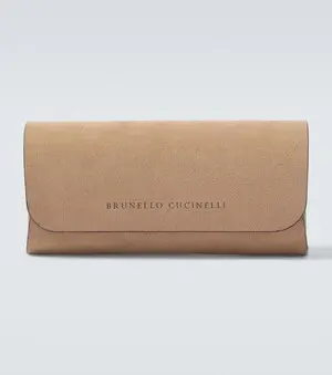 Brunello Cucinelli Oval Sunglasses