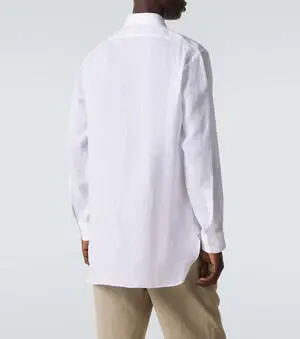 Charvet Linen Shirt - White