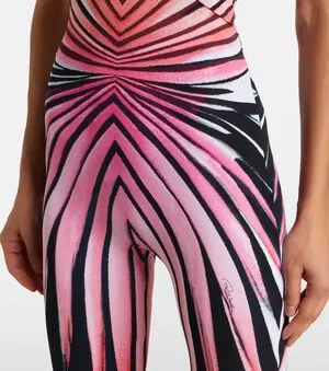 Roberto Cavalli Printed Halterneck Jumpsuit