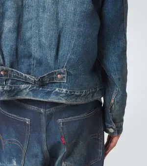 Junya Watanabe X Levi's® Trompe L'oeil Linen Jacket - Blue