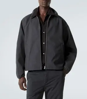 Auralee Wool Blouson Jacket - Grey