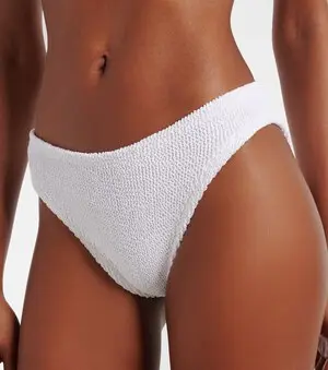 Hunza G Tessa Embellished Bikini - White