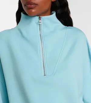 Varley Hawley Half-zip Sweatshirt - Blue