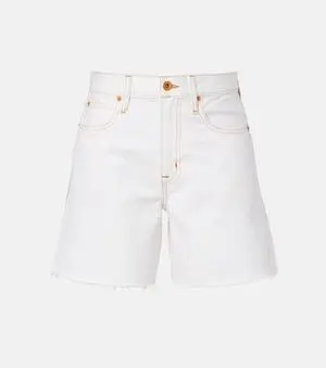 SLVRLAKE Sienna Denim Shorts - White