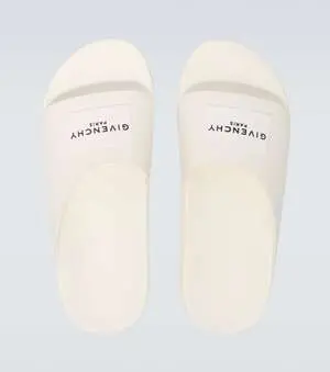 Givenchy Label Slides - White