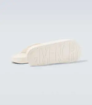 Givenchy Label Slides - White