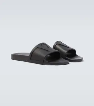 Valentino Garavani Vlogo Slides - Black
