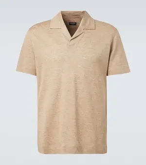 Men's Linen Polos