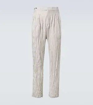 Zegna Zip Up Bottoms For Men