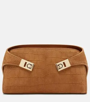 Ferragamo Croc Effect Bags For Women
