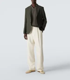 Zegna Knitted Cotton Polo Shirt