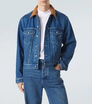 Bottega Veneta Intrecciato Denim Jacket