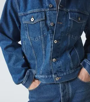 Bottega Veneta Intrecciato Denim Jacket