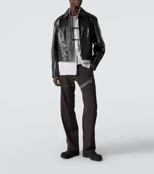 KIKO KOSTADINOV Lur Leather Jacket