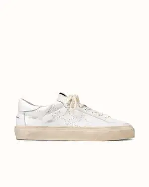 DUKE + DEXTER Plus Court Distressed Sneakers