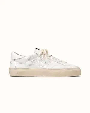DUKE + DEXTER Plus Court Distressed Sneakers