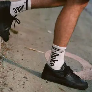 DUKE + DEXTER Plus Court Sneaker - Black