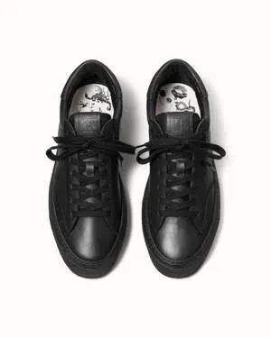 DUKE + DEXTER Plus Court Sneaker - Black