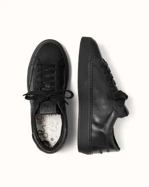 DUKE + DEXTER Plus Court Sneakers - Black