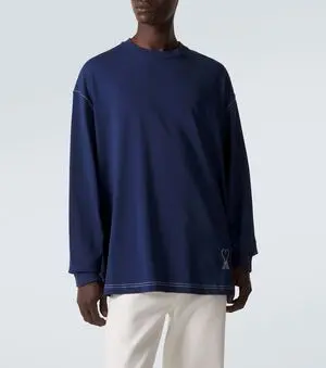 AMI Paris De Cour Cotton Sweater