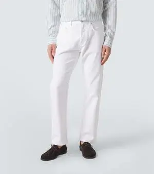 UMIT BENAN Kevin Straight Leg Jeans - White