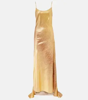 Roberto Cavalli Frill Evening Dresses