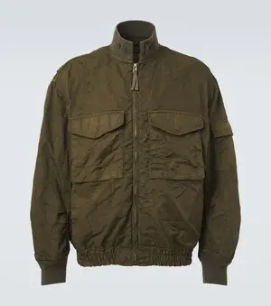 Comme Des Garçons Zip-up Bomber Jacket