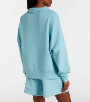 Varley Hawley Half-zip Sweatshirt - Blue