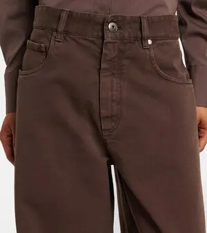 Brunello Cucinelli Monili Wide-leg Jeans
