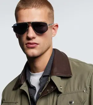 Brunello Cucinelli Aviator Sunglasses