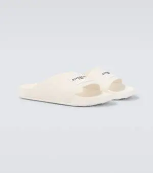 Givenchy Label Slides - White