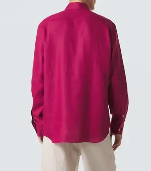 Zegna Linen Shirt - Red