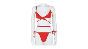 Balenciaga Wraparound Bikini Set
