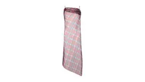 FERRAGAMO Plaid Asymmetrical Dress