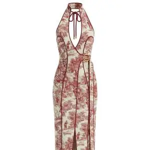 LA MUSA Rouge Jardin Maxi Dress
