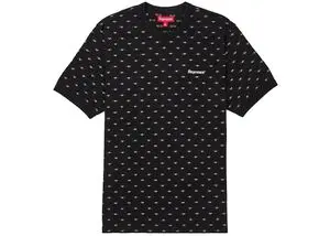 Supreme Hearts Intarsia Ringer Tee Shirt