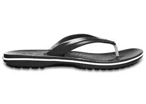 CROCS Crocband Flip Flops - Black