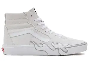 VANS Sk8-hi High Top Sneakers With Flame Detailing