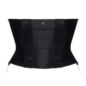 MY MOKONDO Asha Wide Corset Belt - Black