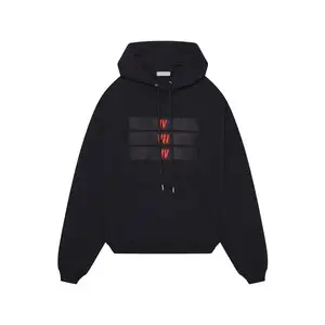 474 CO 474 Organic Cotton Hoodie With Embroidered Detailing