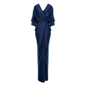ACOB À PORTER Draped Long Dress