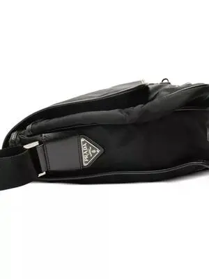 Prada Buckle Shoulder Bag