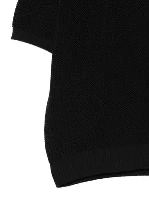DUNST Short Sleeve Polo Shirt - Black